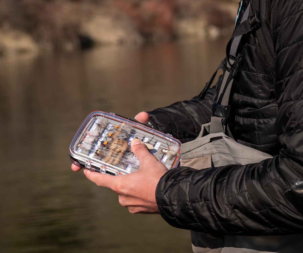 XXL Salmon - Salt Water - Steel Head Fly Box - Great Streamer Fly Fish ...