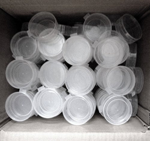 Poly Shuttle Cup with Attached Lid 2 1/2" - 100 Bulk Count – Tidy ...